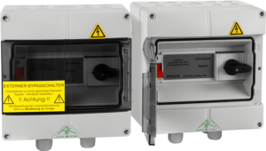 Bypass switch 10 A for UPS systems up to 2000 VA for wall mounting ...