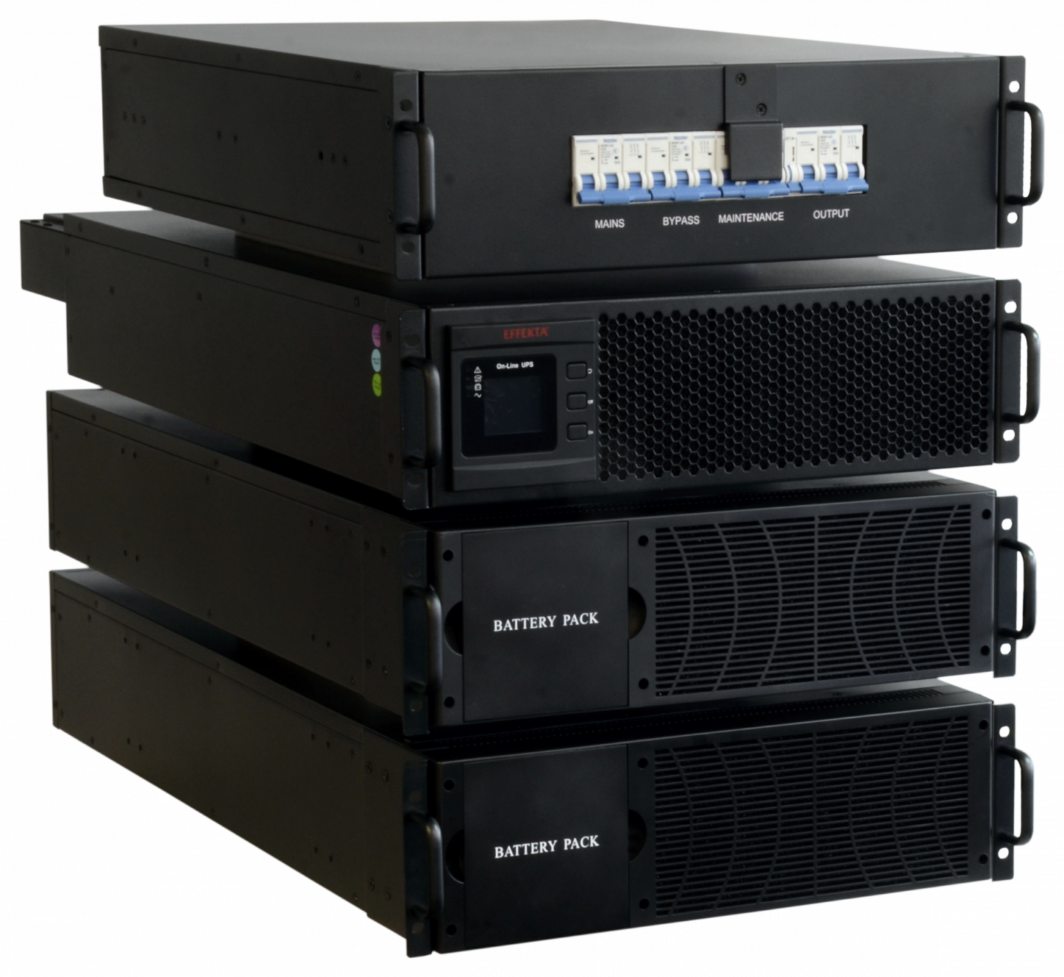 UPS priključna enota s funkcijo bypass za EFFEKTA® THOR RM USVs - Effekta 2024